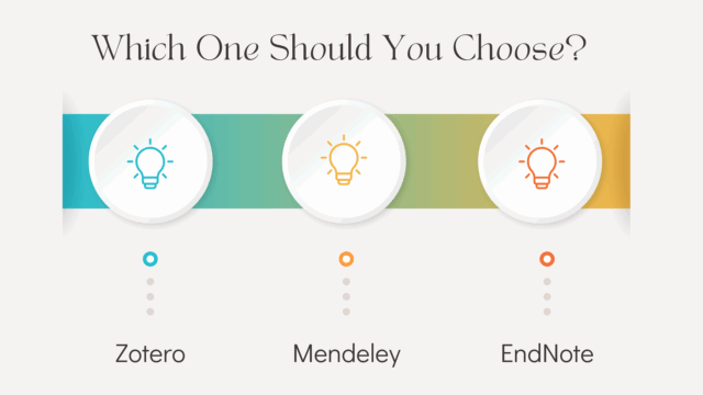 Zotero vs Mendeley vs EndNote: Which is Best?