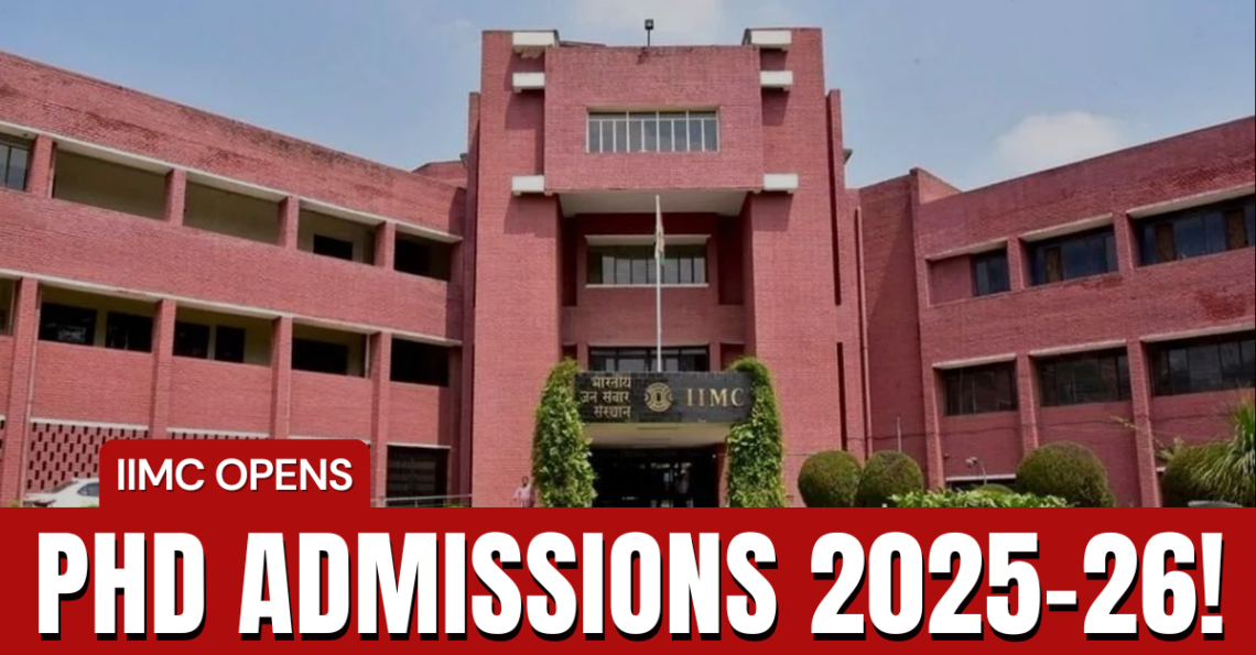 IIMC PhD 2025–26: Apply Now!